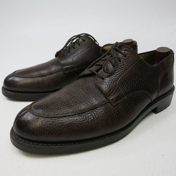Brooks Brothers | Shoes | Brooks Brothers Pebbled Grained Leather Split ...